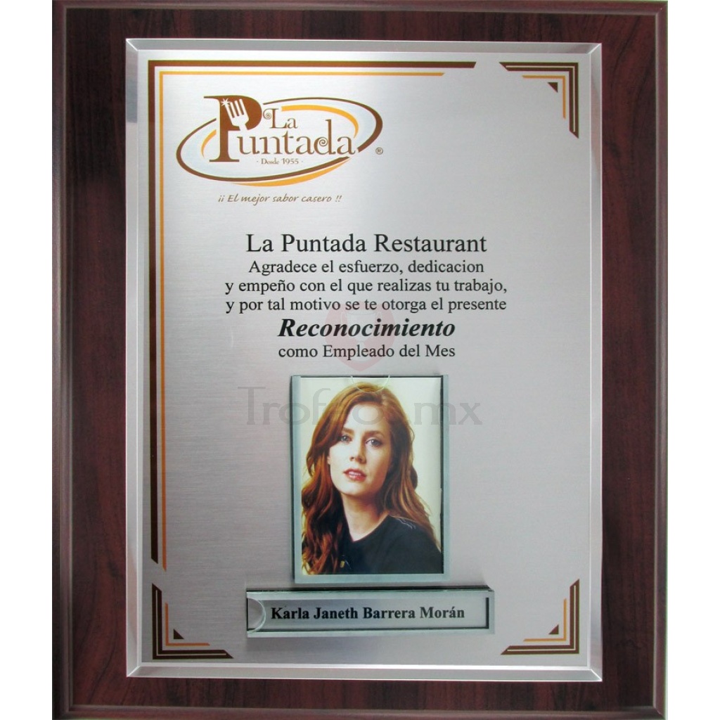 Placa MDF - Trofeos.mx