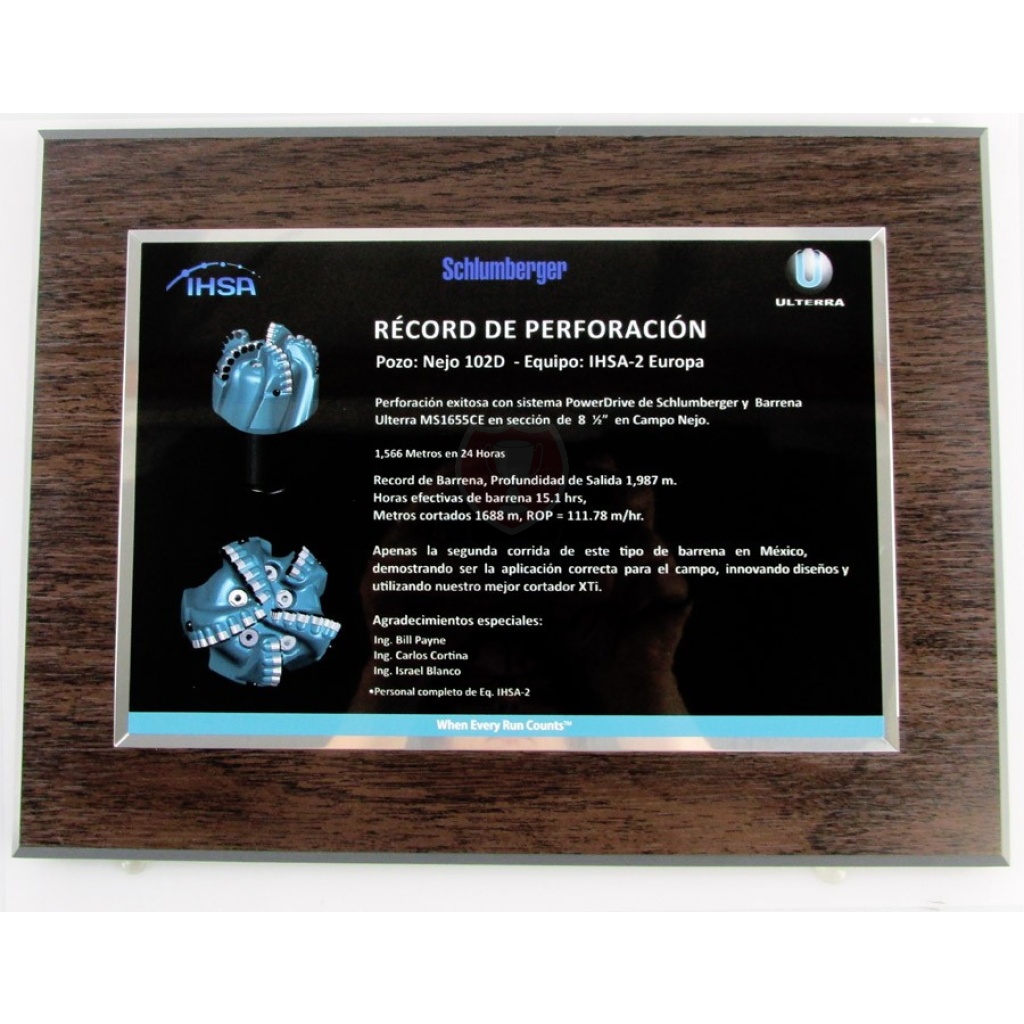 Placa MDF - Trofeos.mx