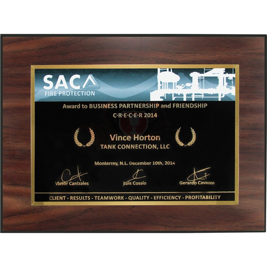 Placa MDF - Trofeos.mx