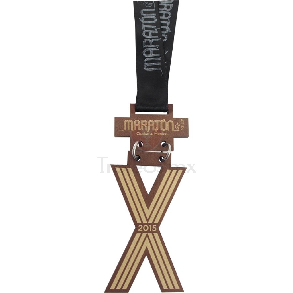 Trofeos Medallas MDF Maraton - Trofeos.mx